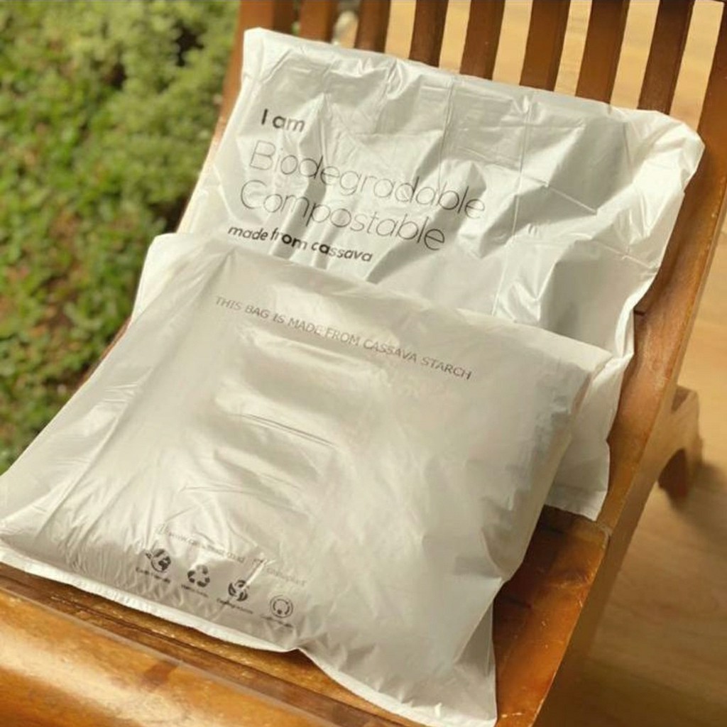 Jual pollybag // pollymailer cassava bag 25x40 | Shopee Indonesia
