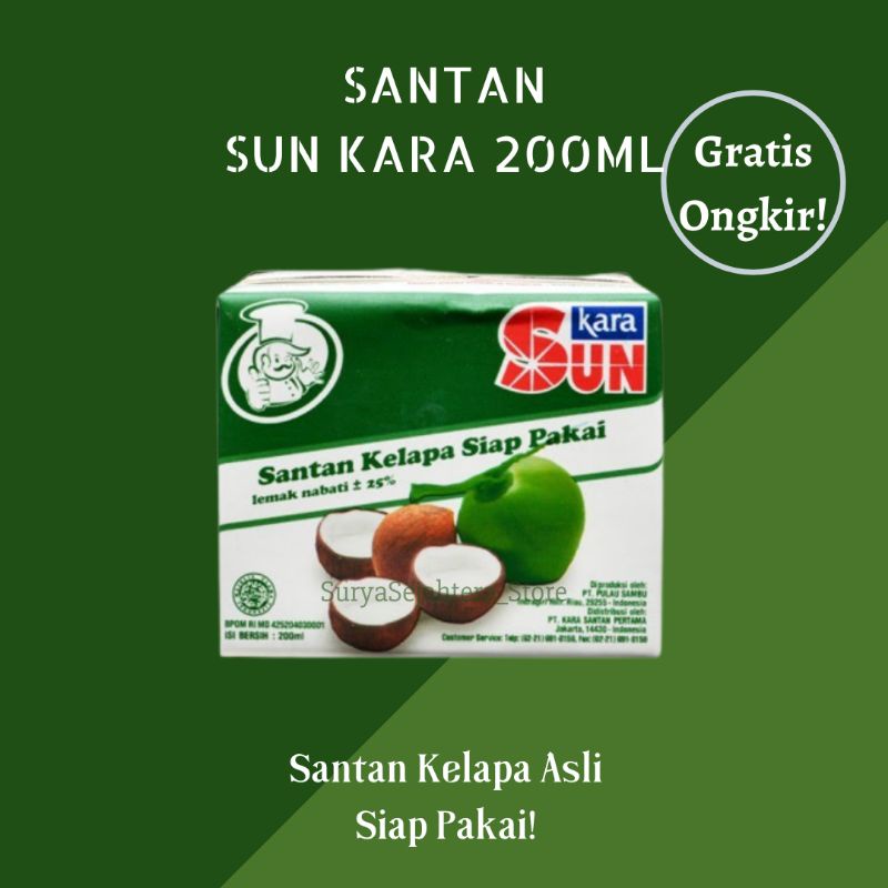 Jual SANTAN SUN KARA 200 ML | Shopee Indonesia