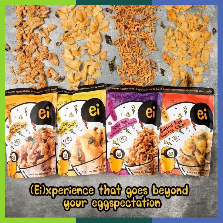 Jual Ei Salted Egg Serba Telur Asin Potato, Wonton, Chicken Skin,Mie ...