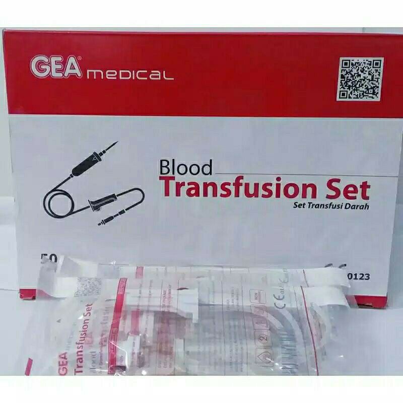 Jual Blood Transfusion Set GEA / Selang transfusi darah GEA | Shopee ...