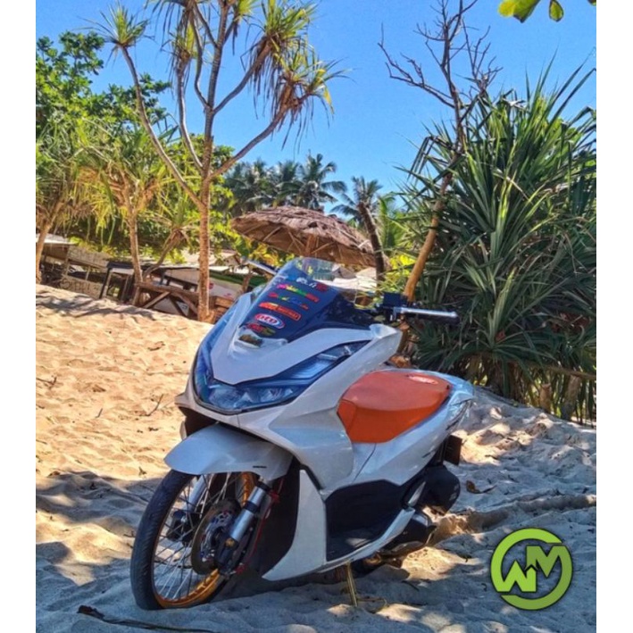 Jual Windshield Pcx 160 Visor Honda PCX 160 New Standard Thailand Clear ...