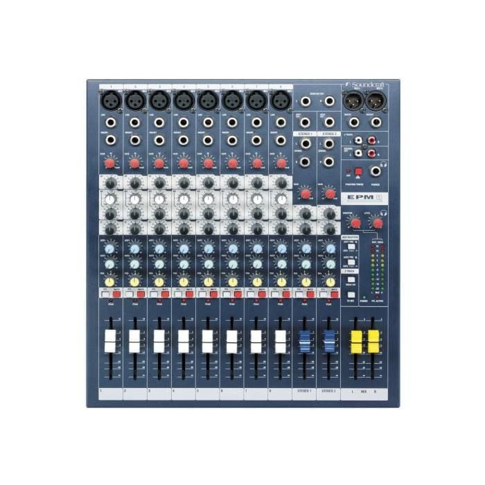 Jual Soundcraft Mixer EPM 8 EPM8 EPM-8 Mixer 8 Channel Original ...