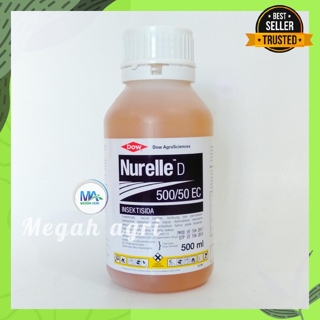 Jual INSEKTISIDA NURELLE 500ML Klorpirifos 500g/l dan sipermetrin 50g/l ...