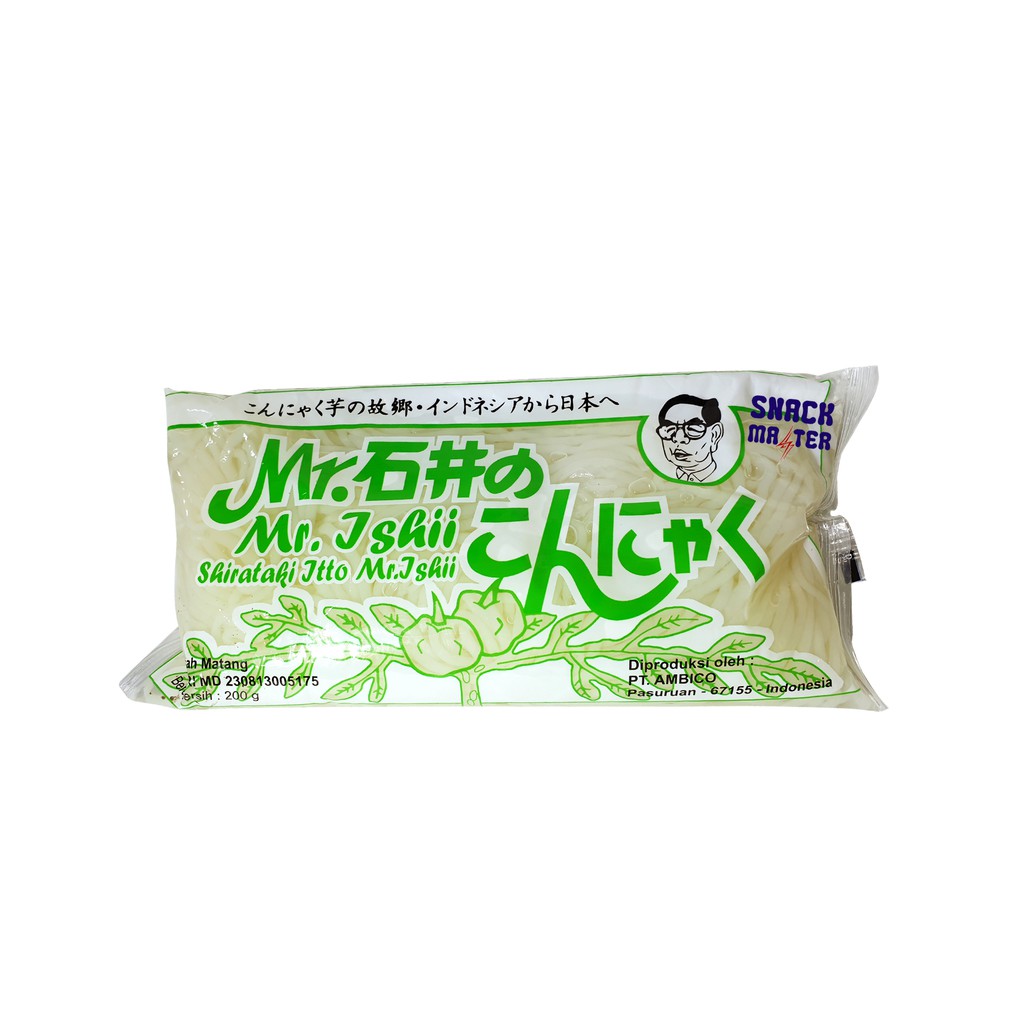 Jual Mie Shirataki Hijau Basah Mr Ishii Ketogenic Diet Keto Low Carbo ...