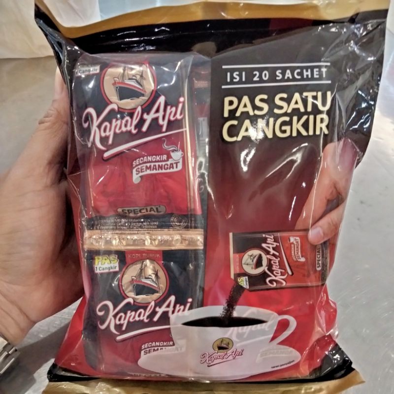Jual KOPI KAPAL API SUSU BAG ISI 10 X 31 GR # KOPI LUWAK ISI 10 SACHET ...