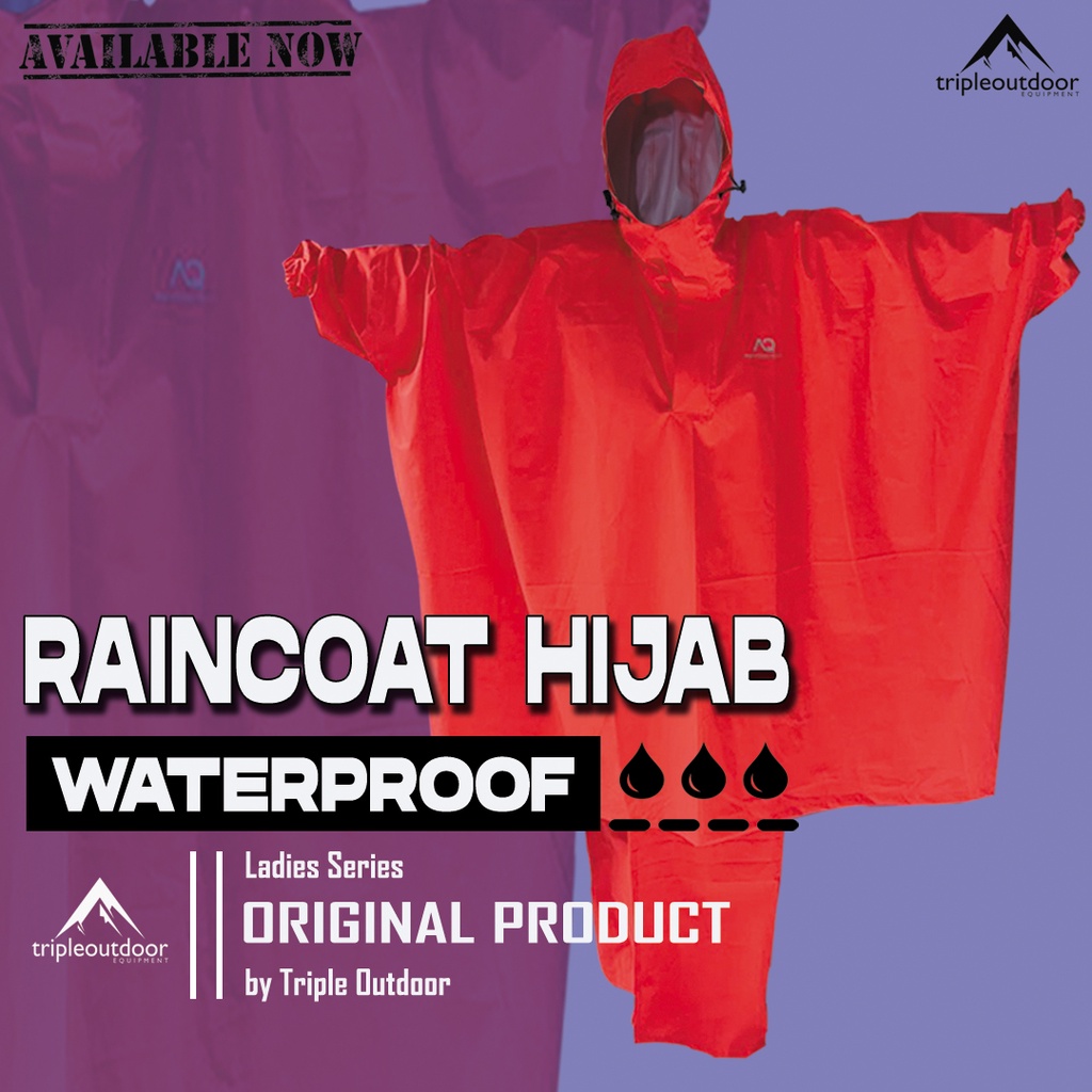 Jual JAS HUJAN HIJAB- RAINCOAT HIJAB-RAINCOAT SYAR'I -JAS HUJAN ...