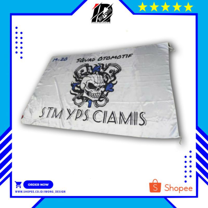 Jual Giantflag / Bendera Custom (Size 3m x 2m) | Shopee Indonesia