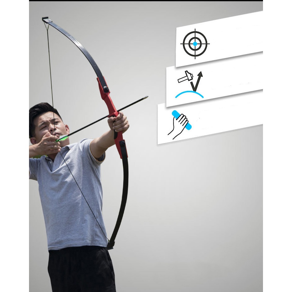 Jual NV Wosport Bysur Pnaah Powerful Recurve Archery Bow - Jh814 ...