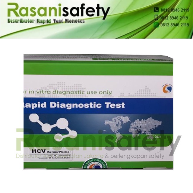 Jual Rapid Orient Gene HCV Device Test Isi 25 Alat Tes Cassette ...