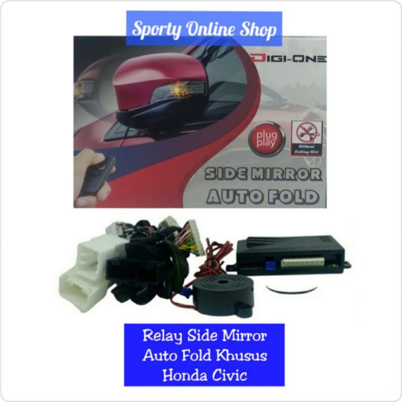 Jual Modul Spion Lipat Elektrik Honda New Civic Model OEM | Shopee ...