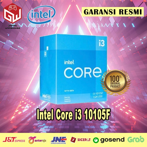 Jual PROCESSOR INTEL CORE i3 10105F BOX LGA 1200 - CPU i3-10105F LGA1200 | Shopee Indonesia