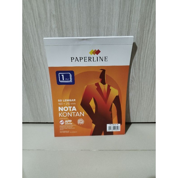 Jual PAPERLINE Nota Kontan Besar 50 Lembar 1 Ply | Shopee Indonesia