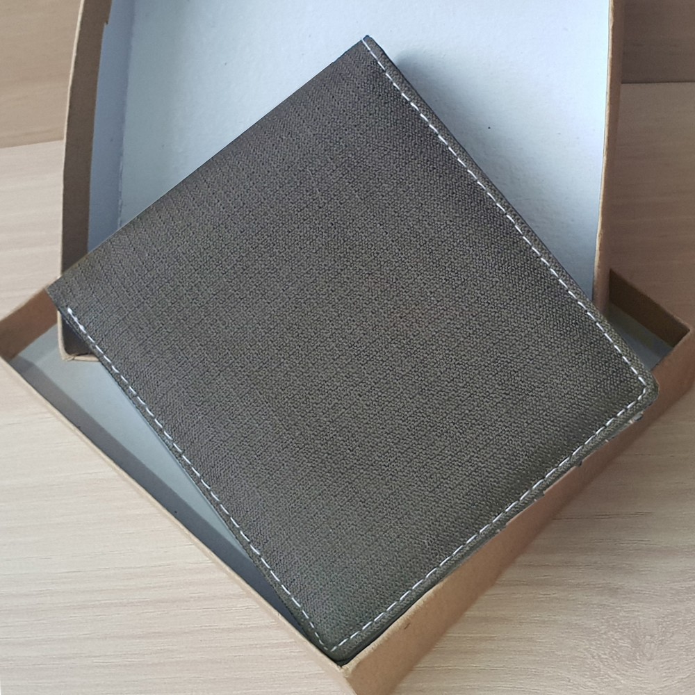 Jual [BAG AND TRAVEL] Dompet Pria Kanvas Nilon Tebal 88C11 + BOX Dompet ...