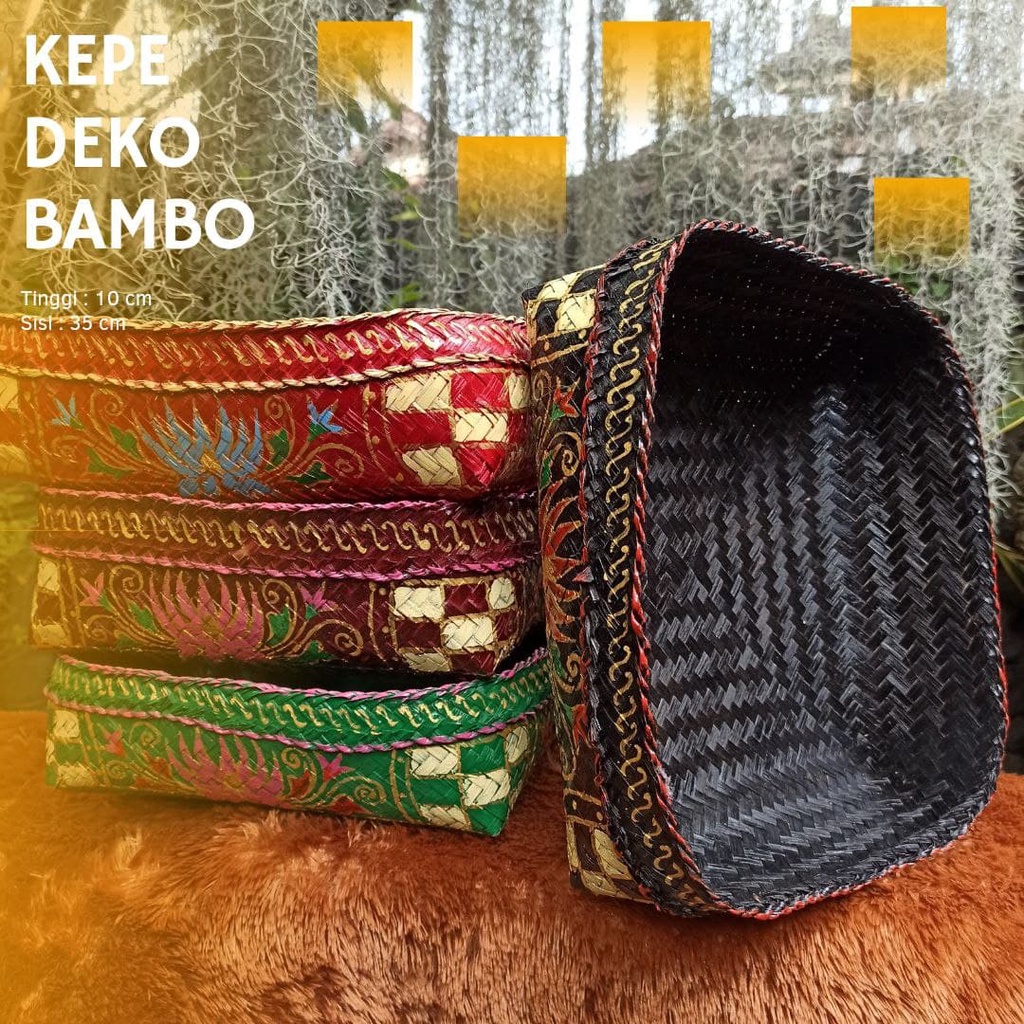Jual Kepe Bambu / Besek Bali Peralatan Upakara Yadnya | Shopee Indonesia
