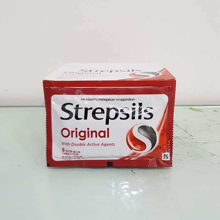 Jual Permen Strepsils Original Merah (PER STRIP @ 8 BUTIR) | Shopee ...