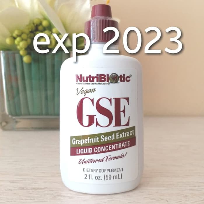 Jual ADR.ID NutriBiotic GSE Liquid Concentrate Grapefruit Seed Extract ...