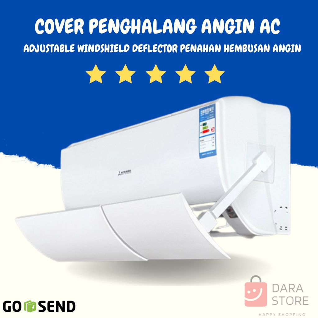 Jual Cover Angin AC / Reflektor AC / Talang Penahan Hembusan Angin AC ...