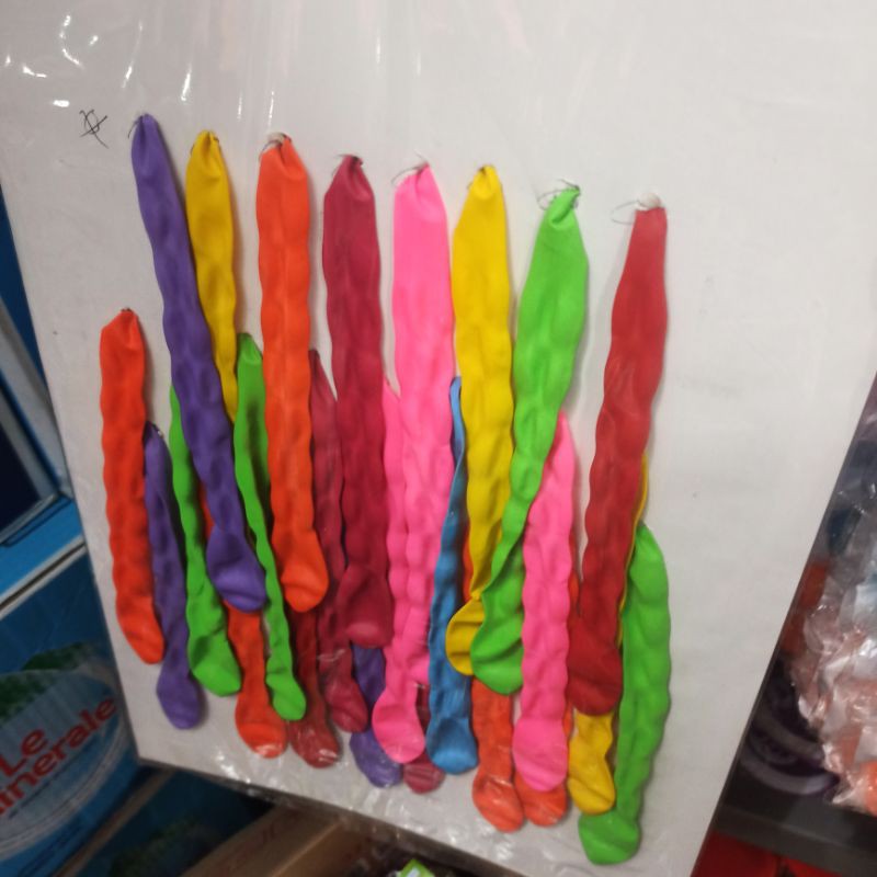 Jual Balon Model Panjang Isi 24 pcs | Shopee Indonesia