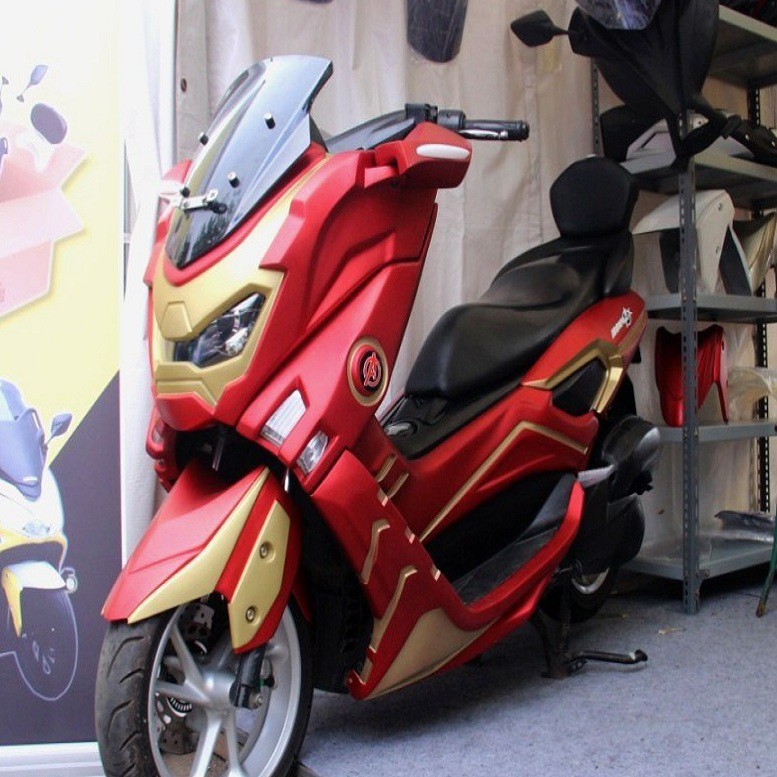 Jual Body Kit Nmax Full Modifikasi New Model IRON MAN Khusus YAMAHA ...