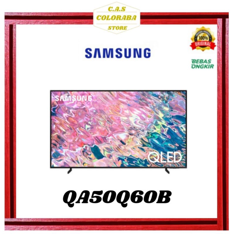 Jual TV SAMSUNG 50Q60B SMART LED TV 50 INCH QLED CRYSTAL UHD 4K ...