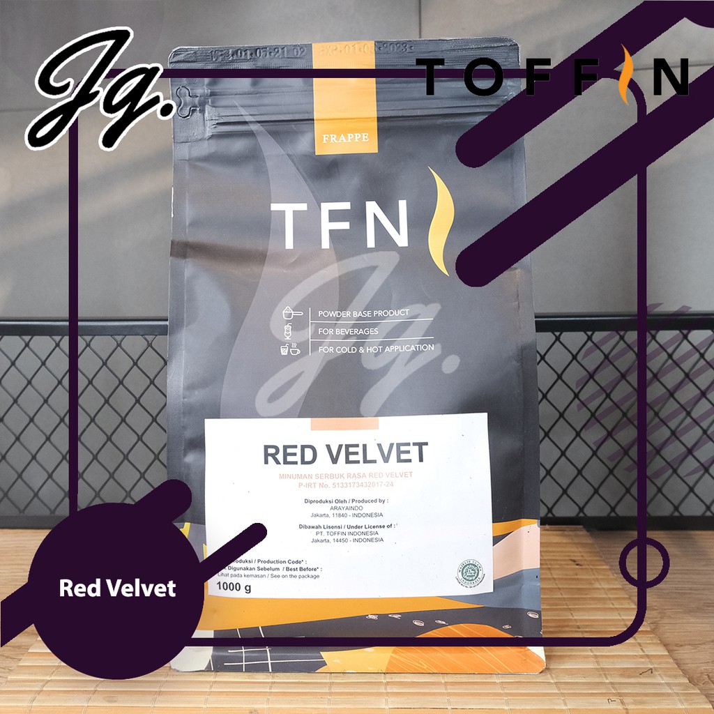 Jual Toffin - Red Velvet powder | Shopee Indonesia