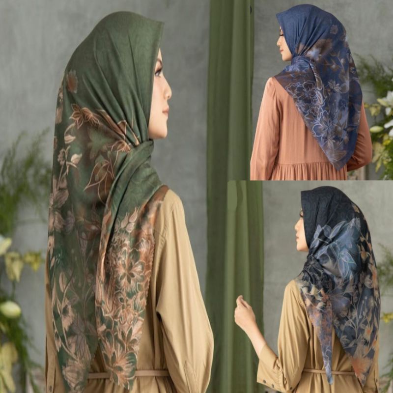 Jual Ellisah Hijab Motip Bunga Harapan series | Shopee Indonesia