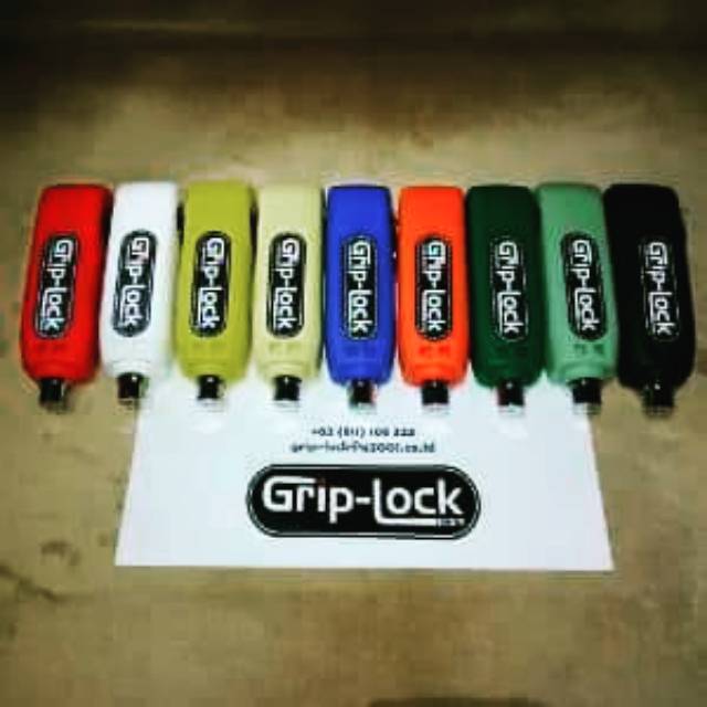 Jual Gembok motor anti maling n begal grip-lock asli original | Shopee ...