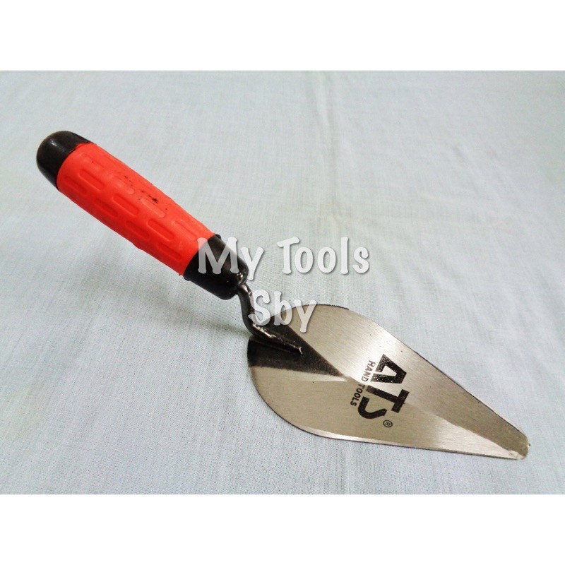 Jual Cetok / Sendok Semen Lancip / Persegi / Kotak 6” - 8” Gagang Karet ...