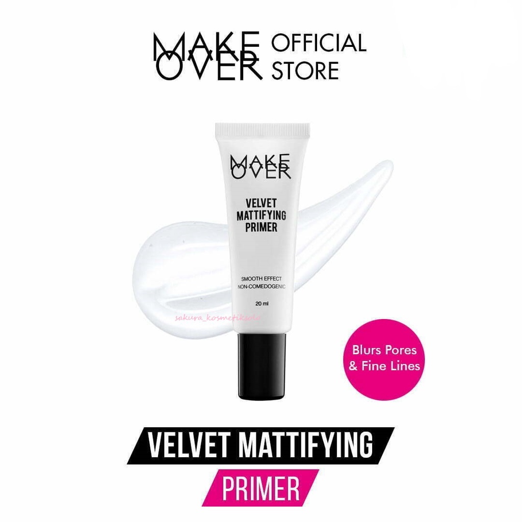 Jual MAKE OVER Velvet Mattifying Face Primer 20ml | Shopee Indonesia