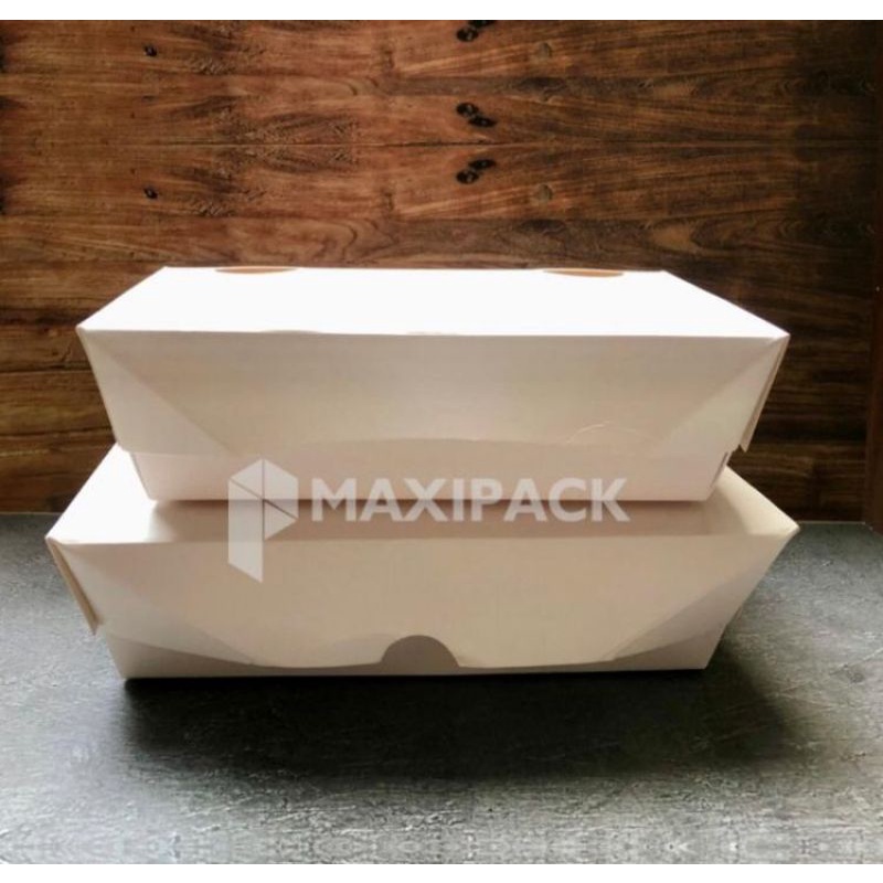 Jual Paper Lunch Box / Kotak Makan / Dus Untuk Kebutuhan Cathering ...