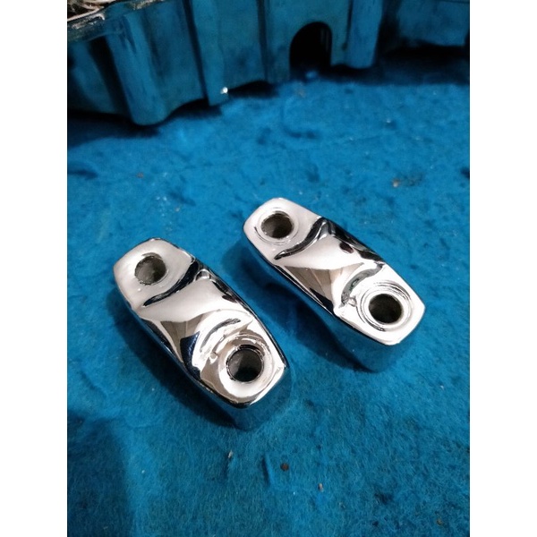 Jual KLEM RAISER SETIR TIGER GL MEGAPRO COPOTAN MOTOR CRHOME | Shopee ...