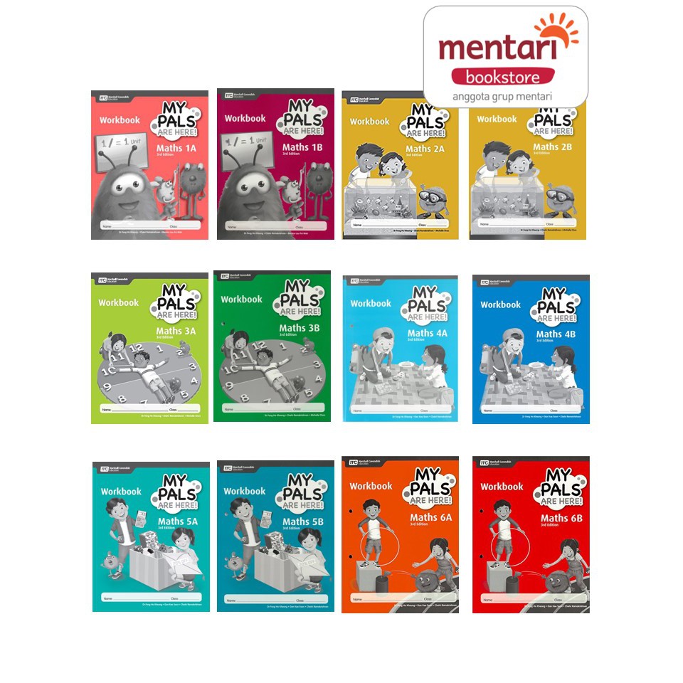 Jual My Pals Are Here! Math Workbook | Buku Pelajaran Matematika SD ...