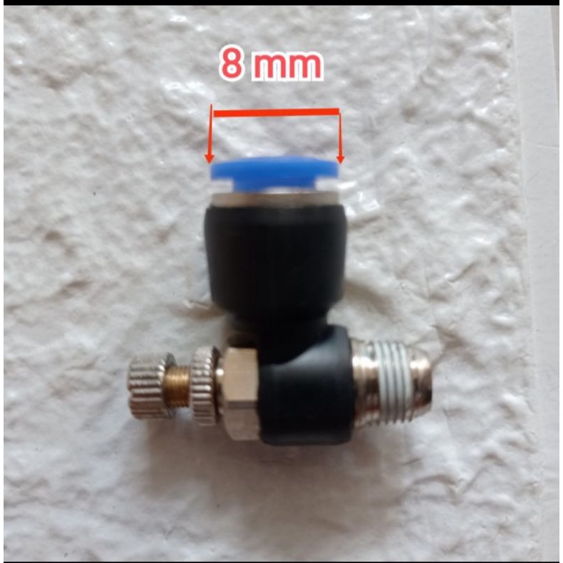 Jual Air Valve Adjuster/pengatur udara/angin laser cutting CO2, inlet 6 ...