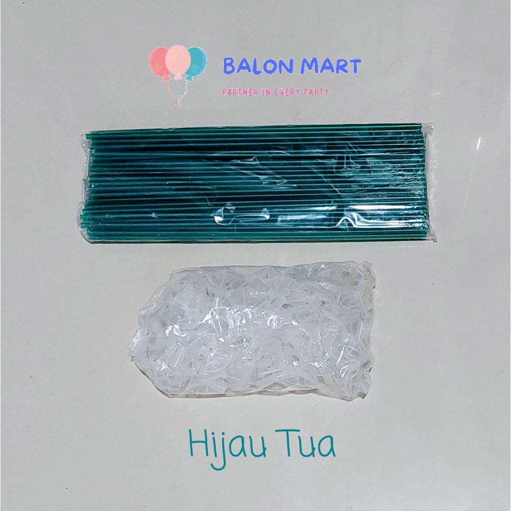 Jual Stik Balon / Stick Balon/ Pegangan Balon / Gagang Balon (satuan ...