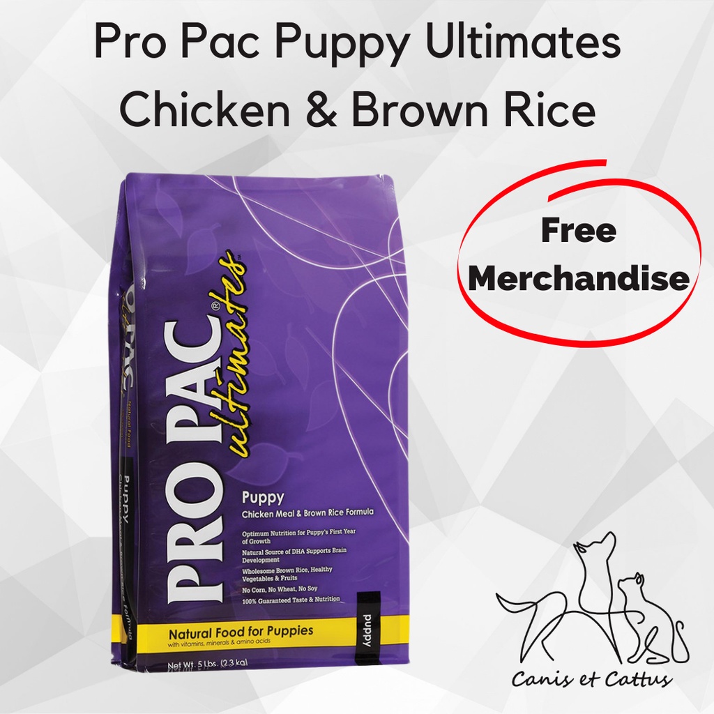 Jual Pro Pac Ultimates Puppy Chicken & Brown Rice 12 kg | Shopee Indonesia
