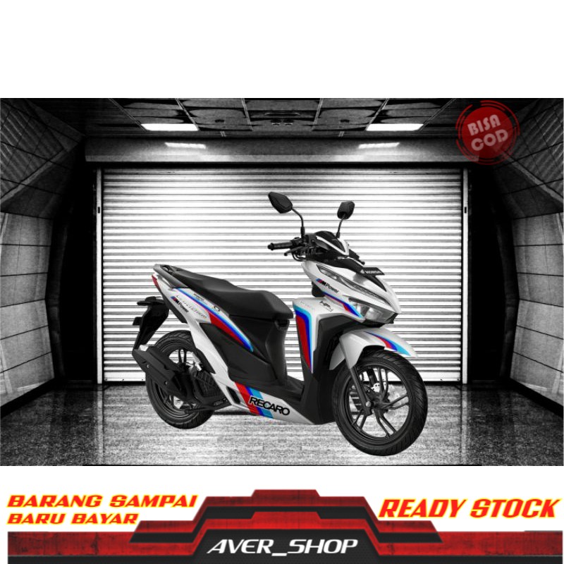 Jual Decal vario 150 led full body Striping motor vario 125 led Sticker ...