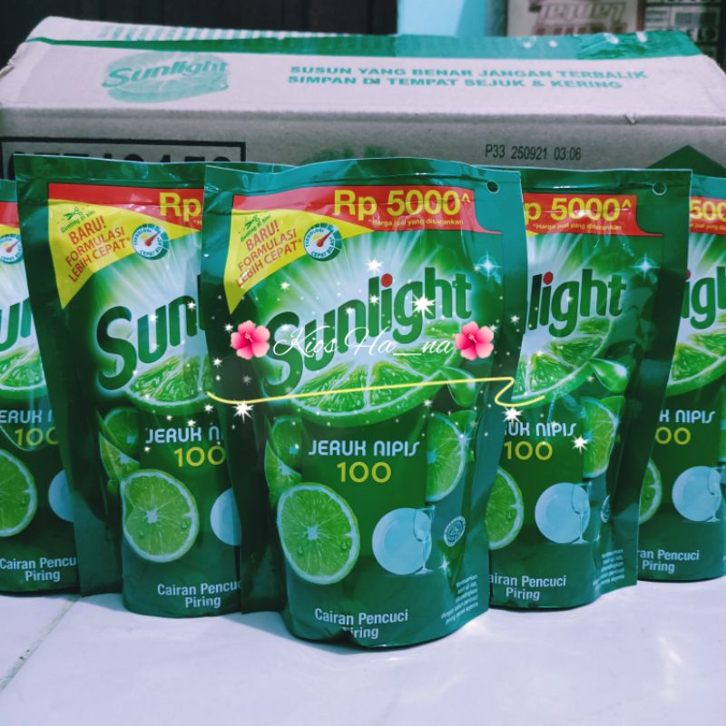Jual Sunlight Refill Sachet Rp.5.000 / Sabun cuci piring | Shopee Indonesia