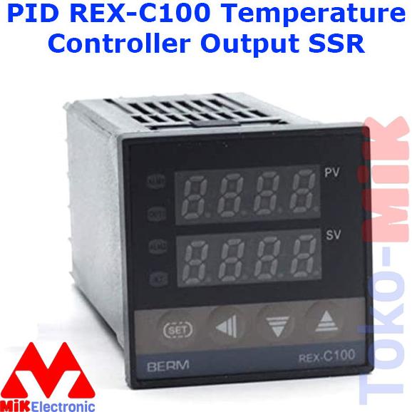 Jual PID REX-C100 REX C100 Temperature Controller Suhu Output SSR | Shopee Indonesia