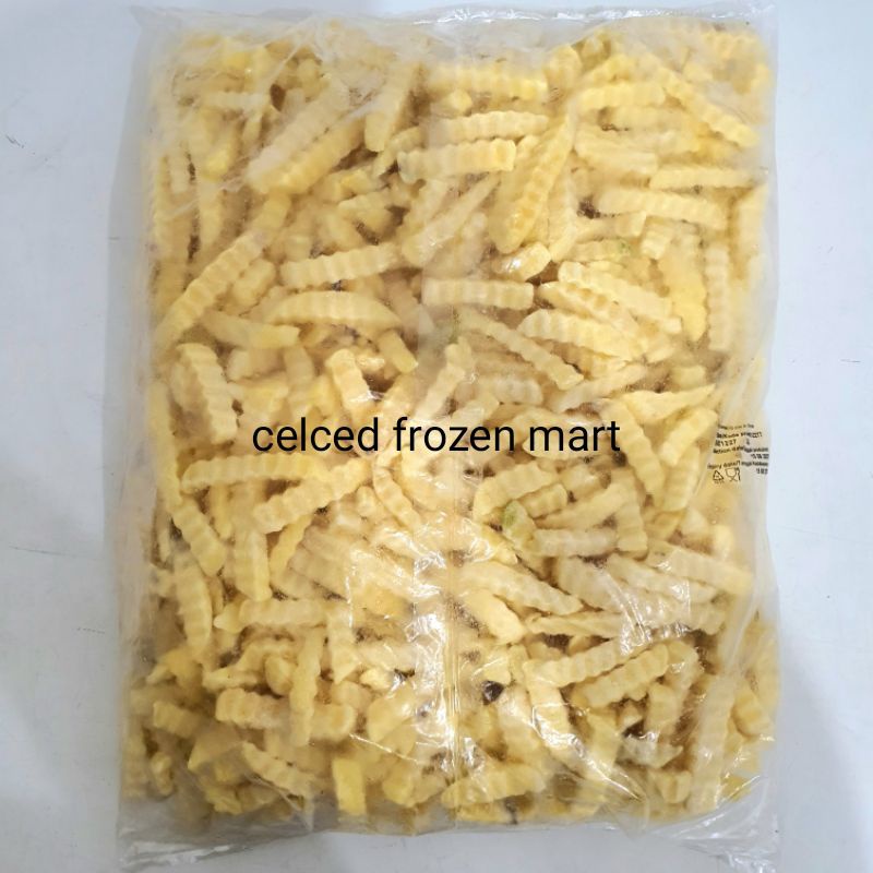 Jual AVIKO Crinkle Cut 2,5kg | Kentang Goreng Gerigi 2.5kg | French ...