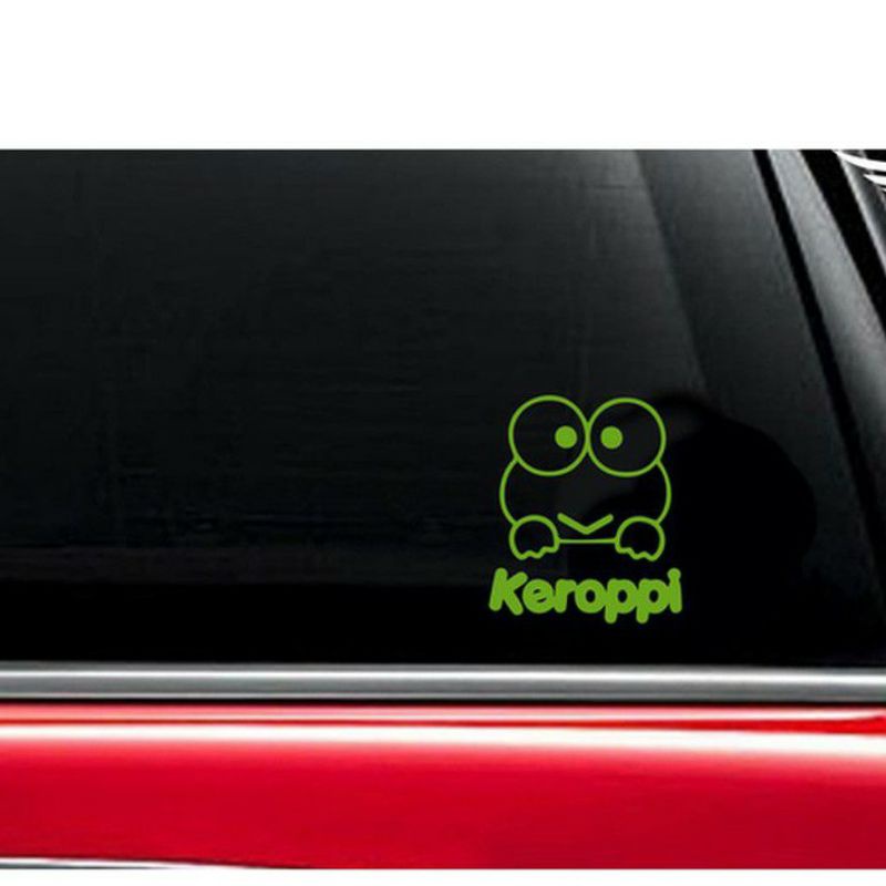 Jual Stiker Kaca Mobil Sanrio Keroppi Car Kodok Sticker frog Mirror ...