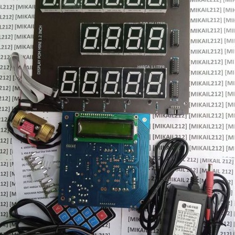 Jual Set CPU Mesin Pom Mini Untuk Pompa Ac Lengkap Dengan Flow Sensor ...