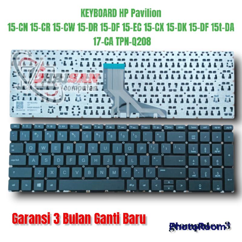 Jual KEYBOARD HP Pavilion 15-CN 15-CR 15-CW 15-DR 15-DF 15-EC 15-CX 15 ...
