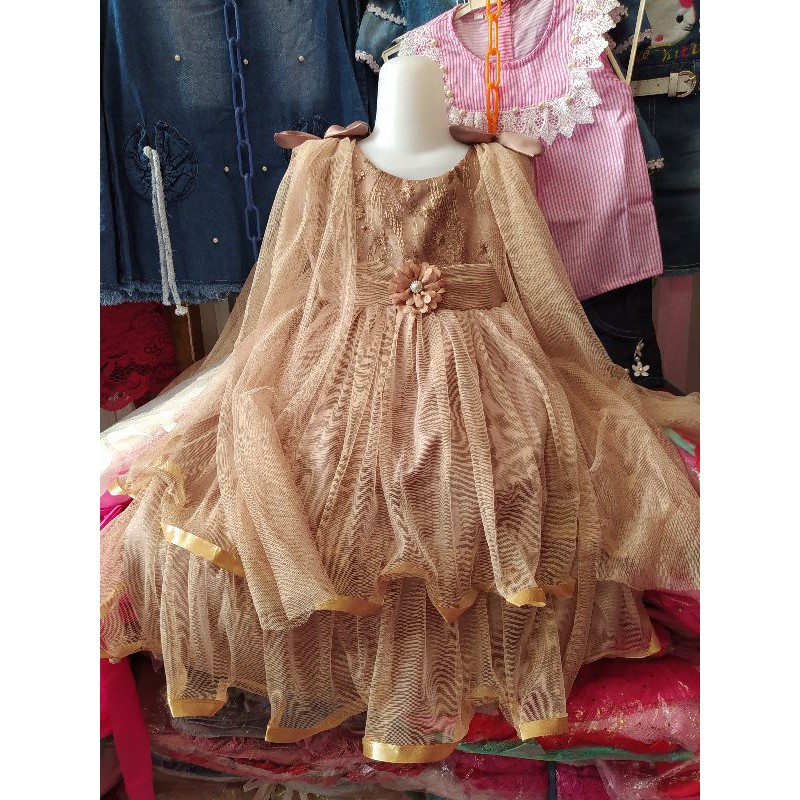 Jual GAUN PRINCESS SAYAP SELAYER PANJANG | Shopee Indonesia