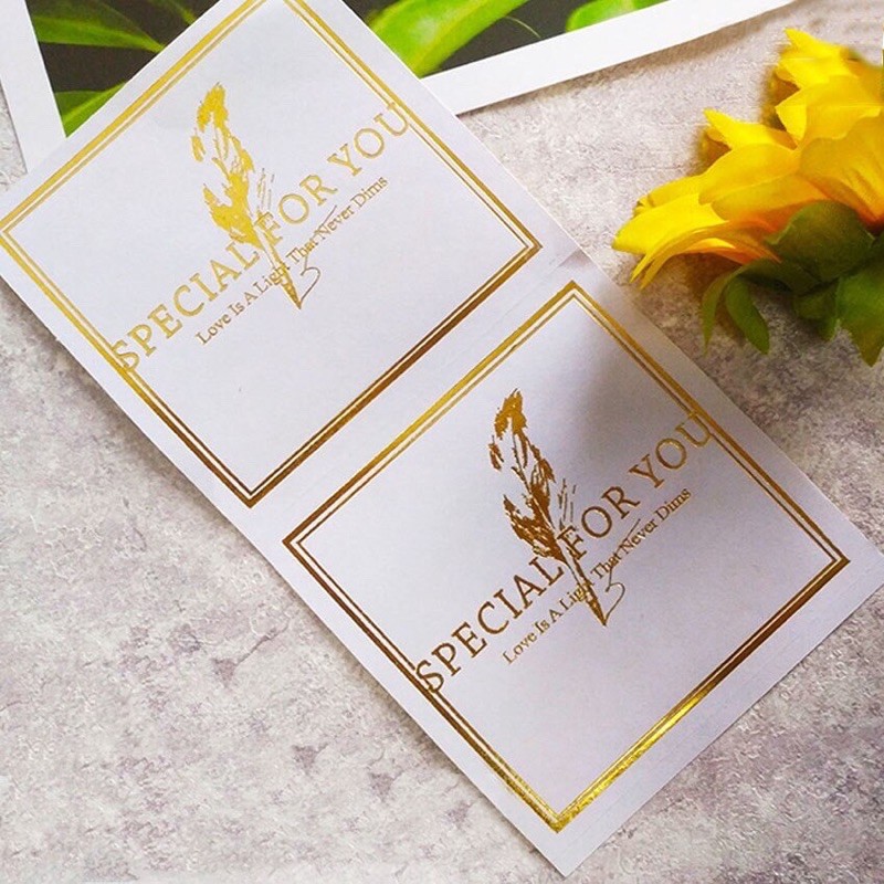 Jual stiker Label Bentuk Persegi Warna Putih Gaya Vintage Untuk Segel ...