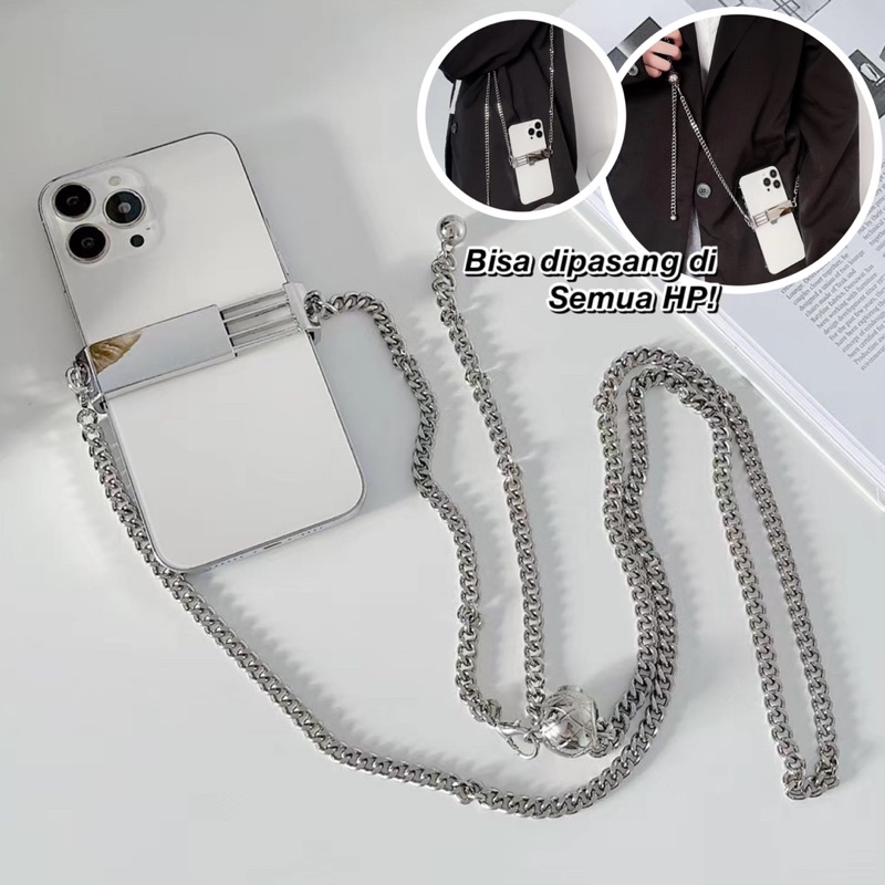 Jual Chain Tali Rantai Adjustable UNIVERSAL SEMUA TIPE HP (TALI SLING ...