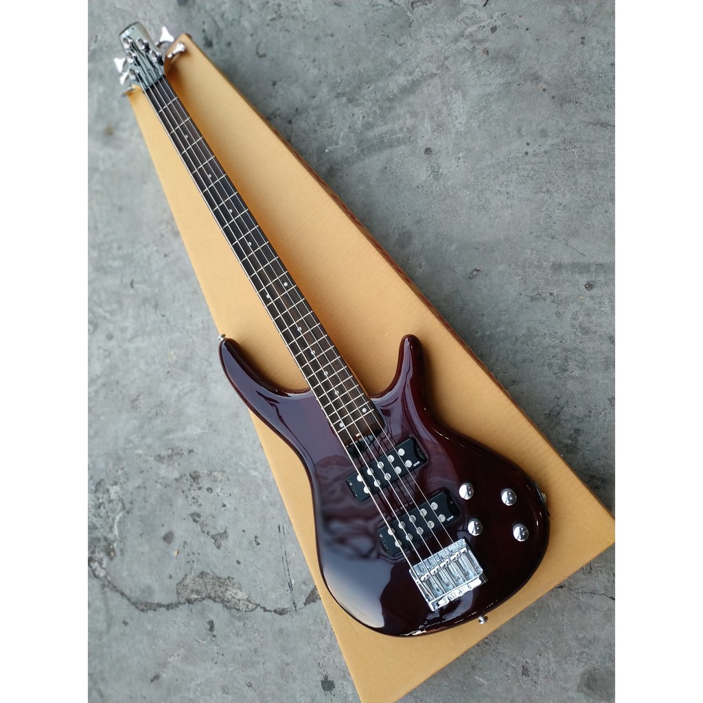 Jual Bass Elektrik senar 5 double pickup | Shopee Indonesia