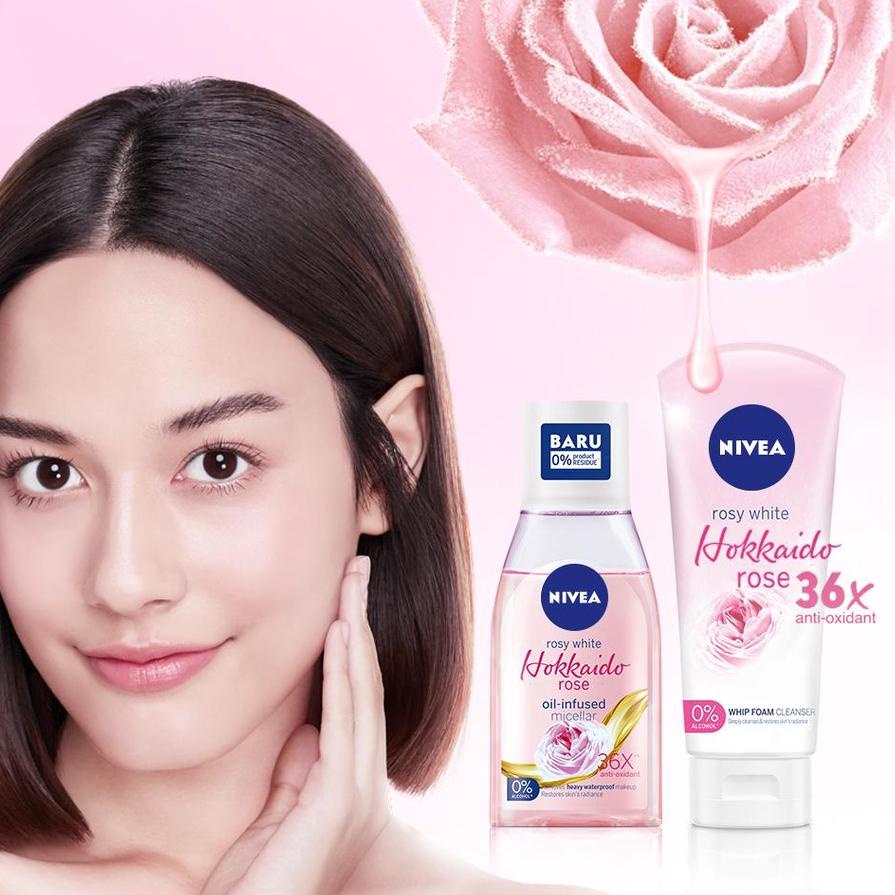 Jual NIVEA Face Hokkaido Rose Oil-Infused Micellar Water 125mL ...