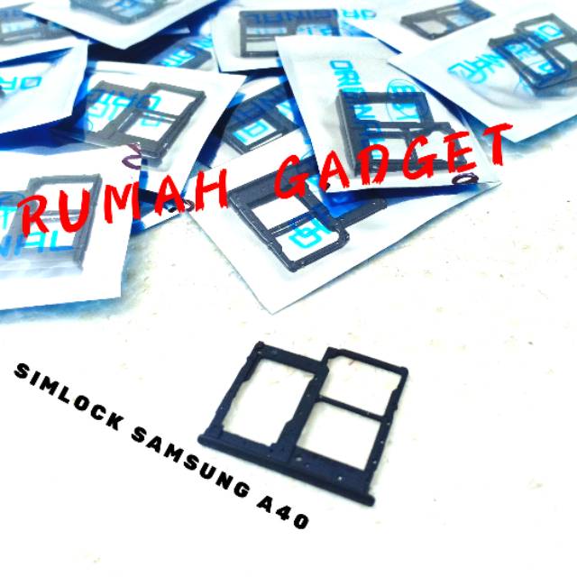 Jual SIM TRAY SAMSUNG A40 A405 /S9/S9 PLUS/ G960 SIMLOCK SIMTRAY TEMPAT ...