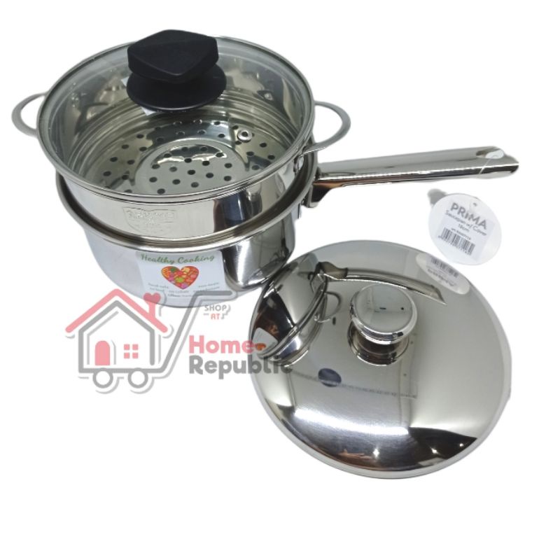Jual Panci Bima Prima Series Saucepan 16cm 18cm B2007118 B2007116 Panci ...