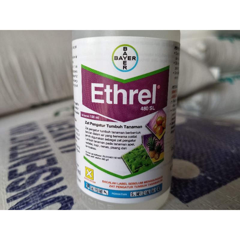 Jual ETHREL 480 SL Isi 100 ml - Zat Pengatur Tumbuh Tanaman | Shopee ...